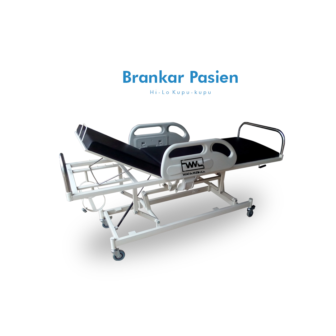 Perbedaan Brankar Hi - Lo Kupu - kupu - Wafa Medika