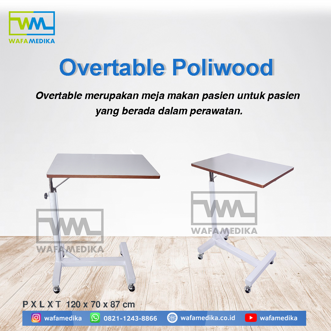 Furnitur Medis Yang Cocok Digunakan Untuk Sisi Bed Pasien - Wafa Medika