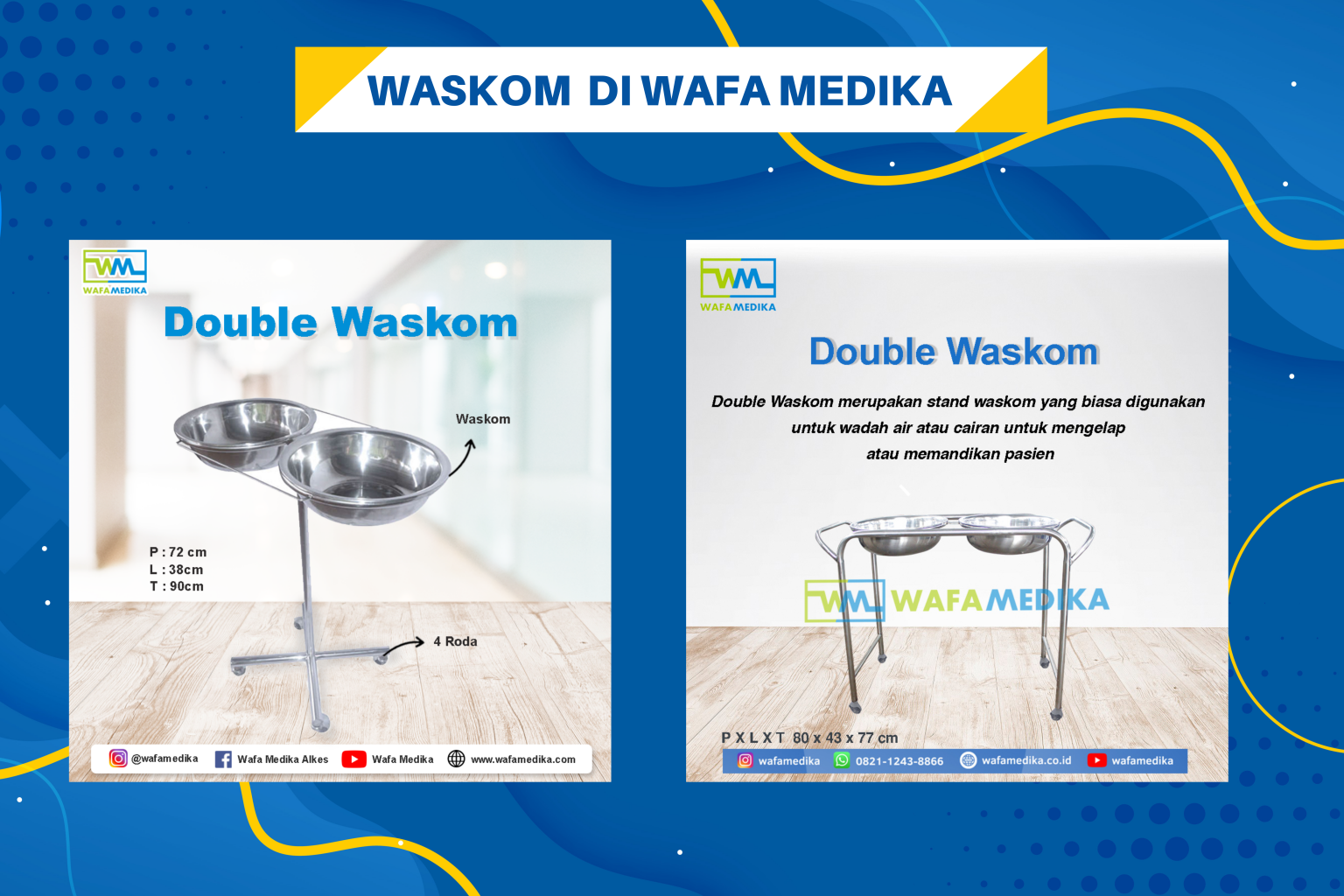 Waskom Di Wafa Medika - Wafa Medika