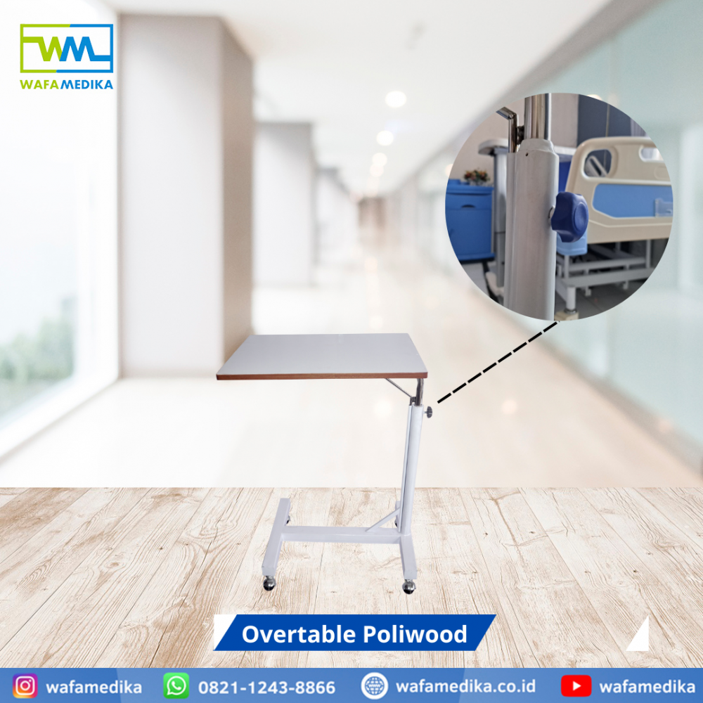 Perbedaan Overtable ABS dan Overtable Poliwood - Wafa Medika