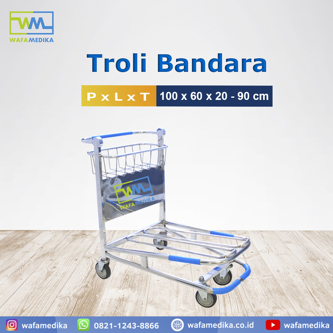 Troli Bandara : Mempermudah Perjalanan Udara Anda - Wafa Medika