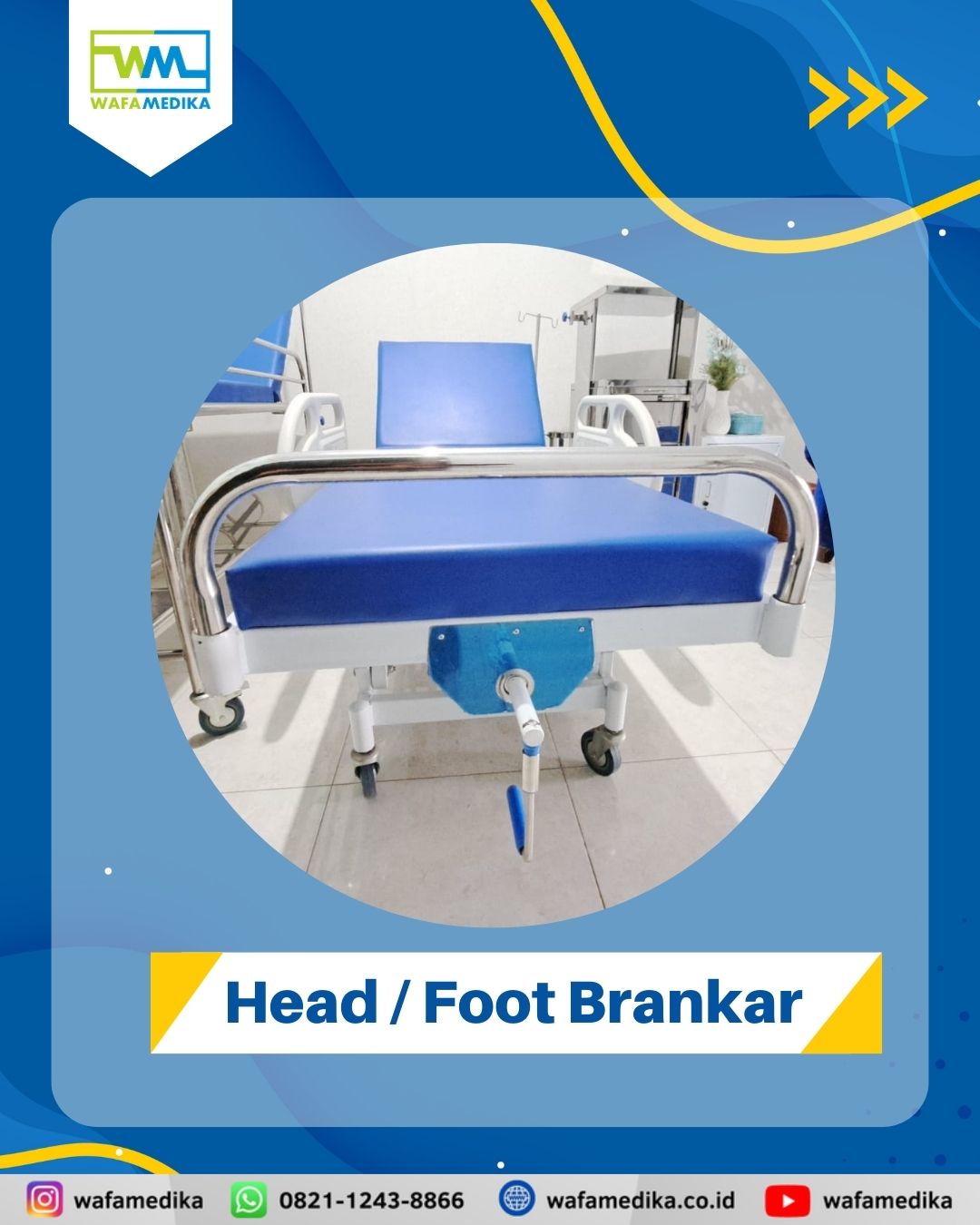 Kenali Yuk, Ini dia bagian bagian yang terdapat pada brankar hi-lo ...
