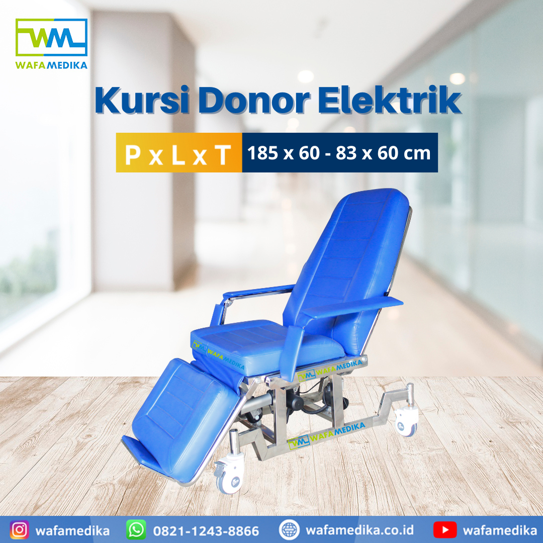 Furnitur kesehatan yang digunakan saat donor darah - Wafa Medika