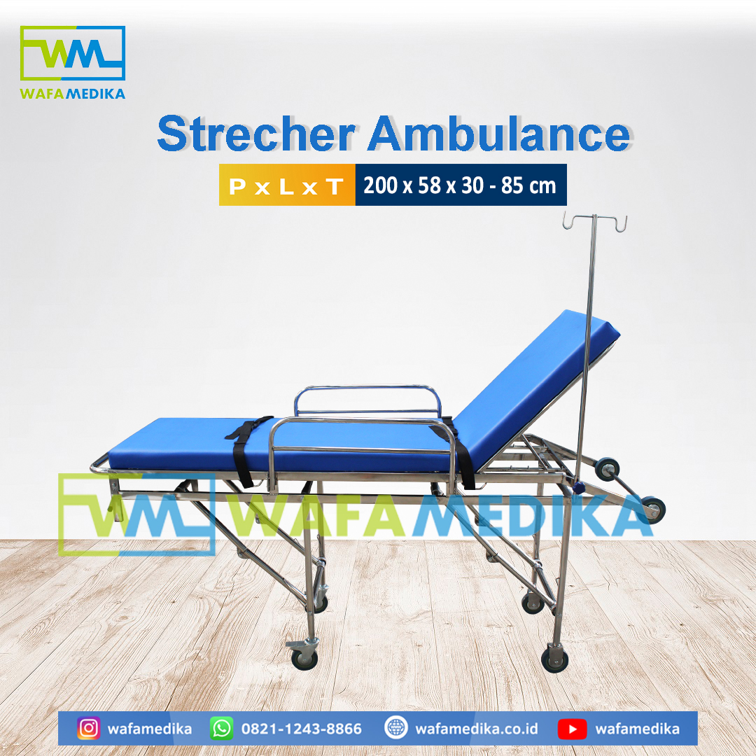 Macam-macam brankar rumah sakit di wafamedika - Wafa Medika