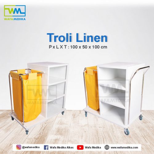 Macam-Macam Troli Rumah Sakit dan Fungsinya - Wafa Medika